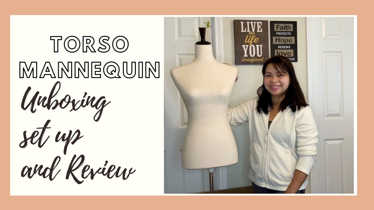 Unboxing Torso Mannequin + Set Up & Review | MeetChy Vlogs - YouTube