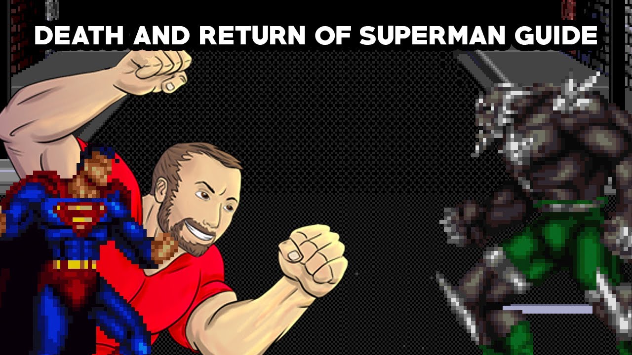 How to Defeat Doomsday - Sega Genesis The Death and Return of Superman ...