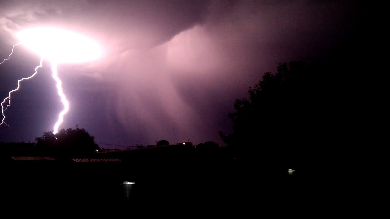 Great Lightning Storm - YouTube