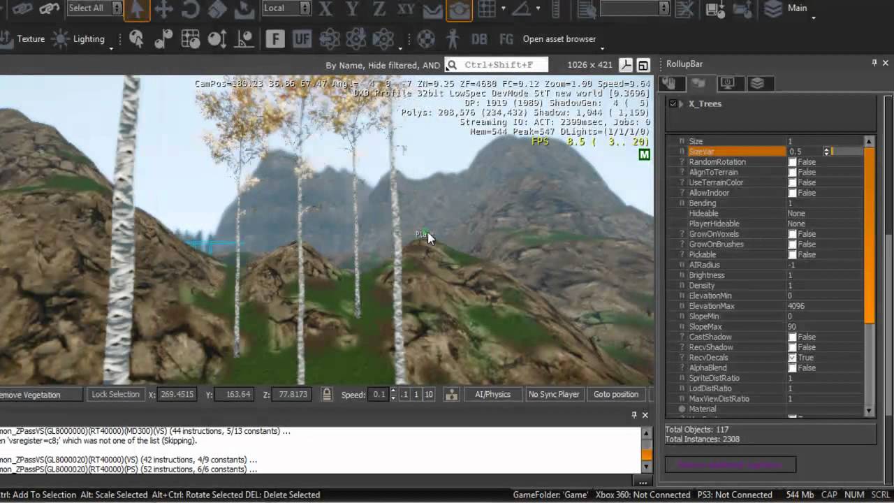 Cryengine 3 Sdk Tutorial Vegetation Youtube