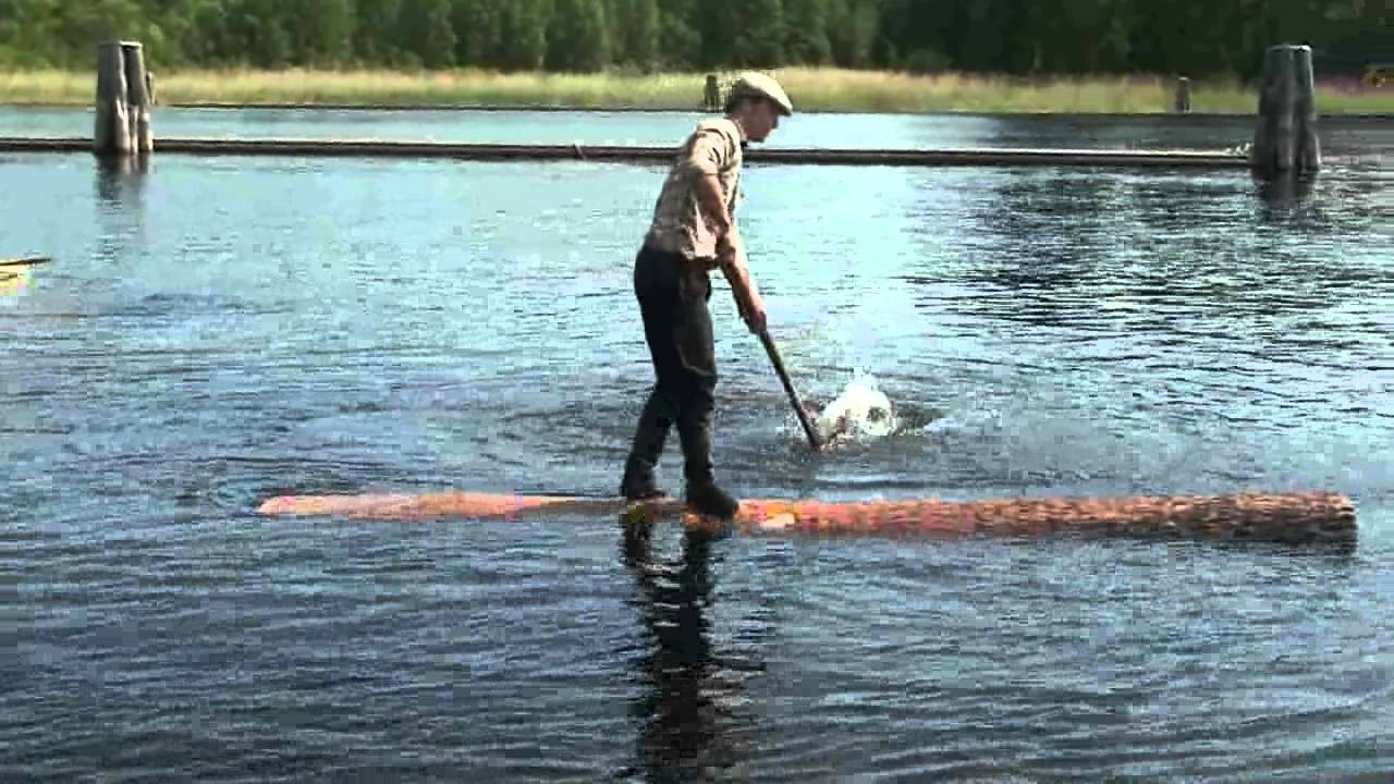 Suomalainen tukkijätkä / A Finnish Lumberjack - YouTube