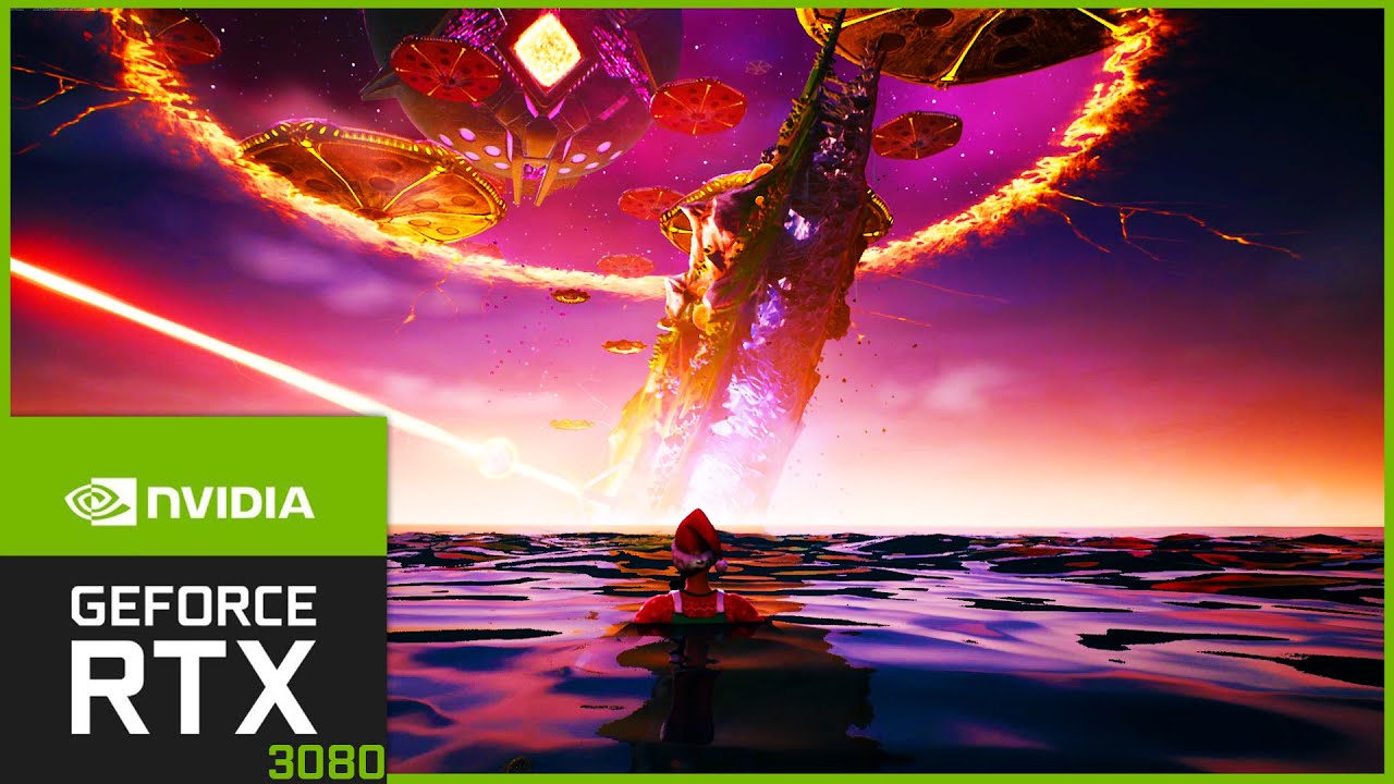 THE END - FORTNITE CHAPTER 2 FINALE Event | Ray-Tracing ON, RTX 3080 ...