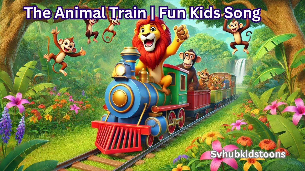 The Animal Train for a fun-filled kid's musical adventure! 🐾 Don't Miss ...