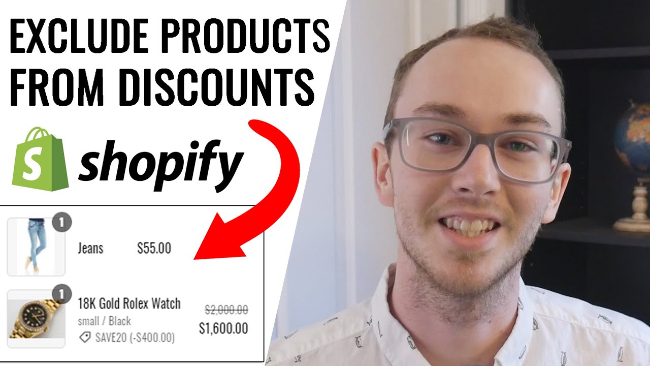 How To Exclude Products from Discounts & Coupons on Shopify - YouTube