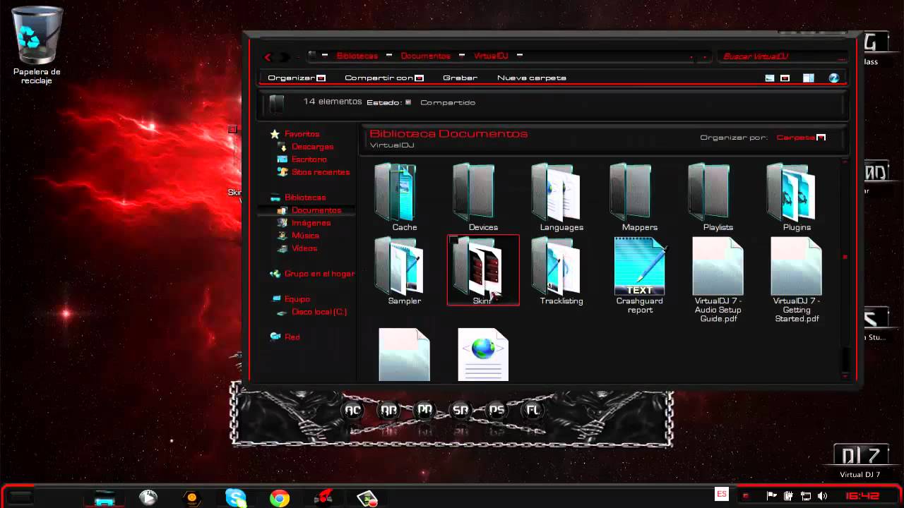 Skin Dragon Record For Virtual DJ 7 By [ THERECORDBLACK01 ] - YouTube