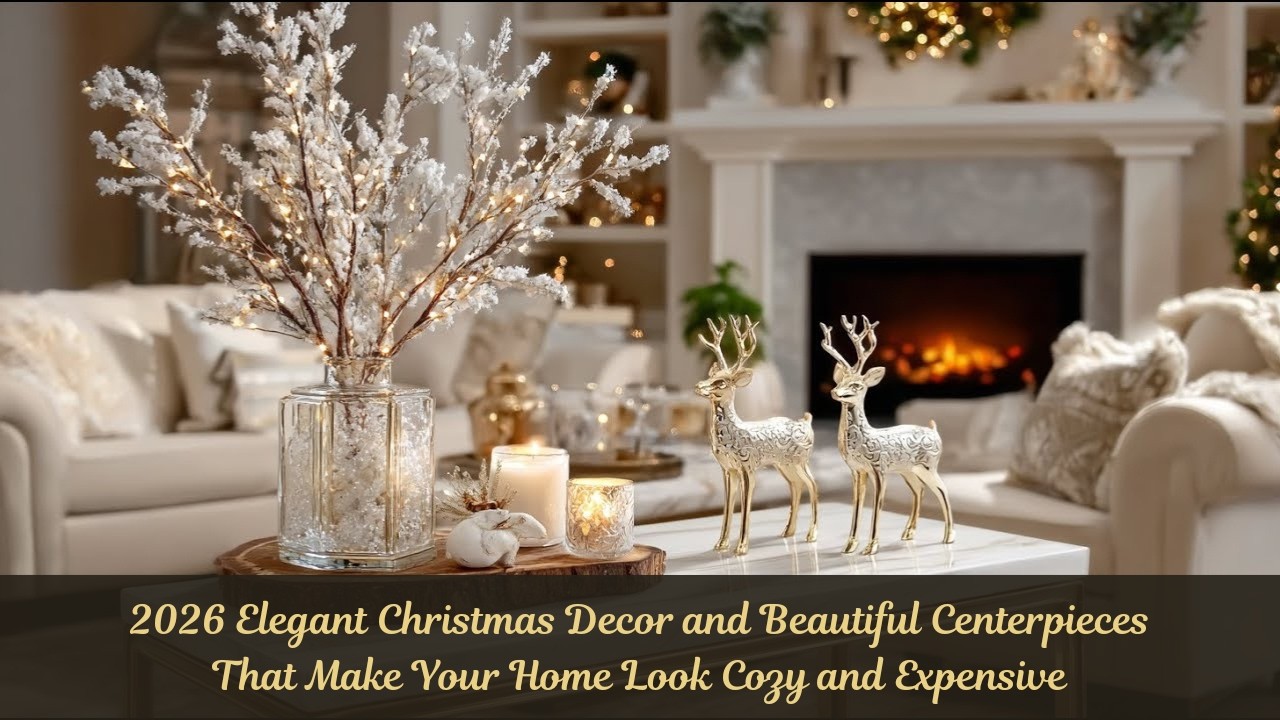 2026 Elegant Christmas Decor and Beautiful Centerpieces That Make Your ...