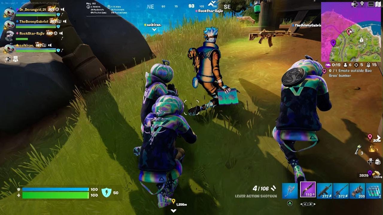 Fortnite_85- Sensei & the three punks | @thebonnygames | @RockstarRajiv ...