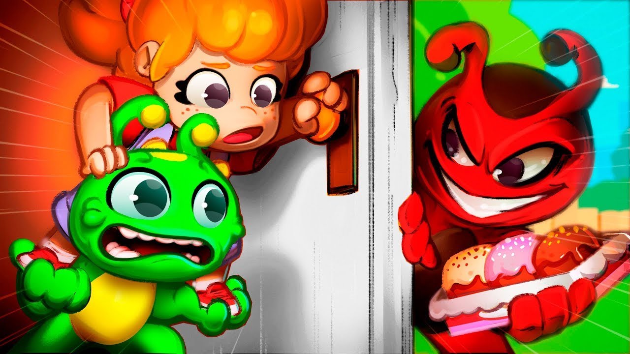 DON'T Open to Strangers! 😨 | Cartoons for Kids | Groovy the Martian ...