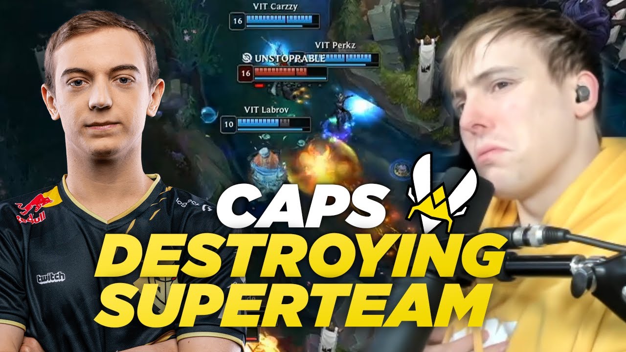 LS | CAPS vs LEC SUPERTEAM! | G2 vs VIT - YouTube