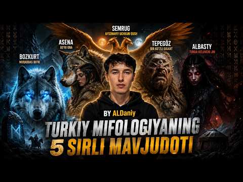 Turkiy Mifologiyaning 5 Sirli Mavjudoti | Bozkurt, Asena, Tepegöz, Albasty va Semrug