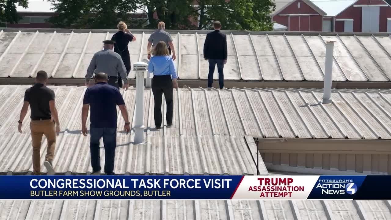 Congressional task force investigating Trump shooting visits Butler ...