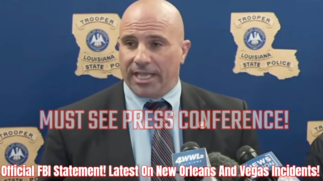 Official FBI Statement! Latest On New Orleans And Vegas Incidents ...