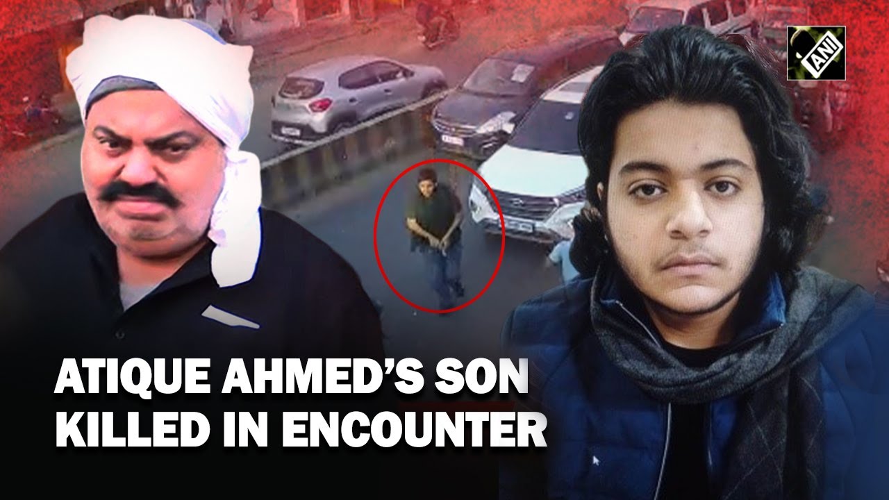 Atique Ahmed’s son killed in encounter | Breaking News - YouTube