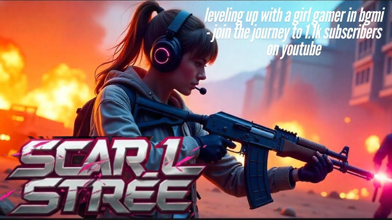 Leveling Up with a Girl Gamer in BGMI – Join the Journey to 1.1K ...