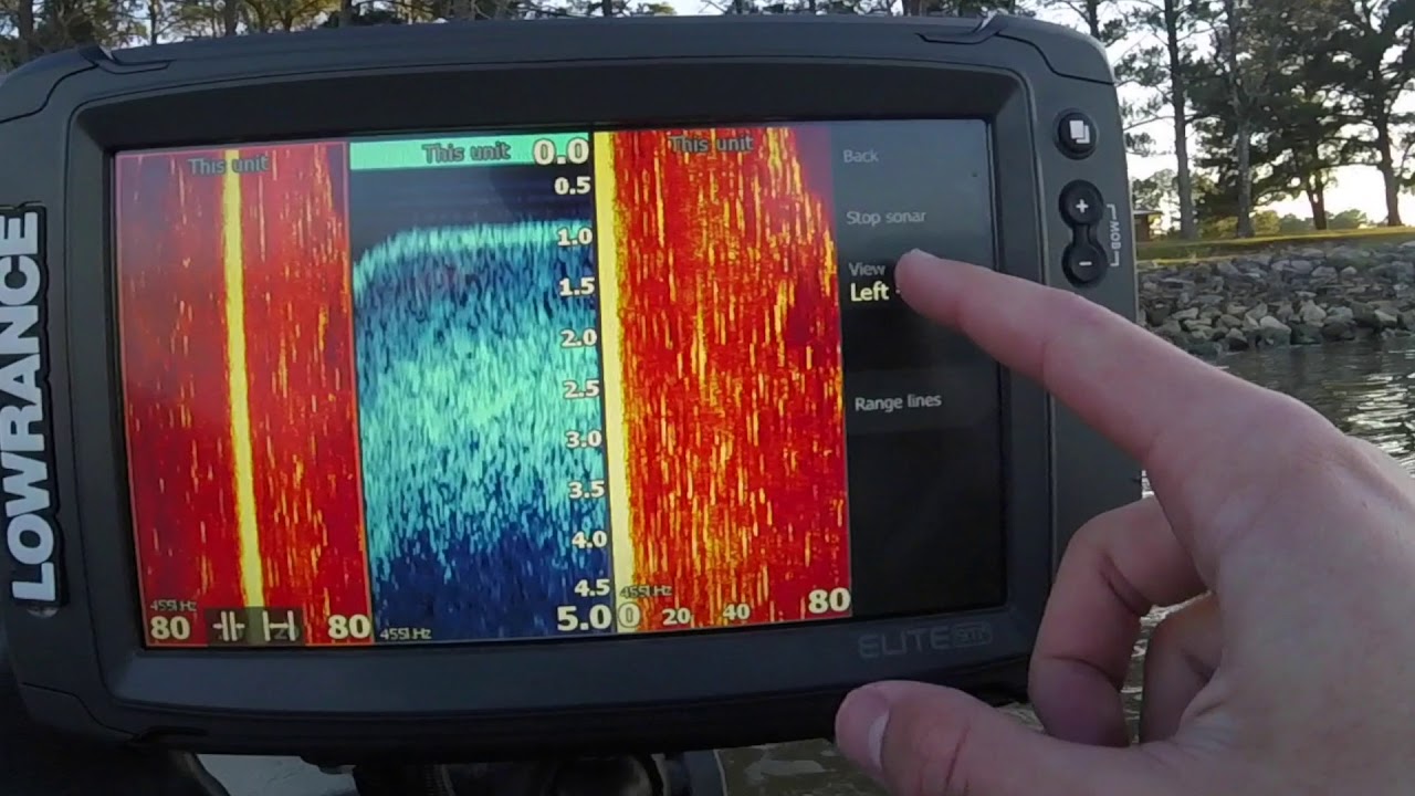 How to set up sidescan/downscan - YouTube