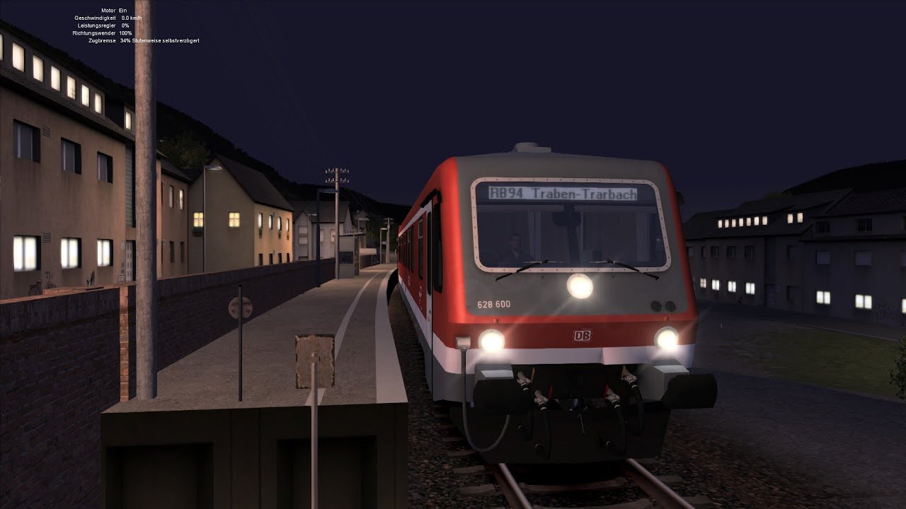 TS 2016 - BR 928 - Erste RB am Morgen (Bullay nach Traben-Trarbach ...