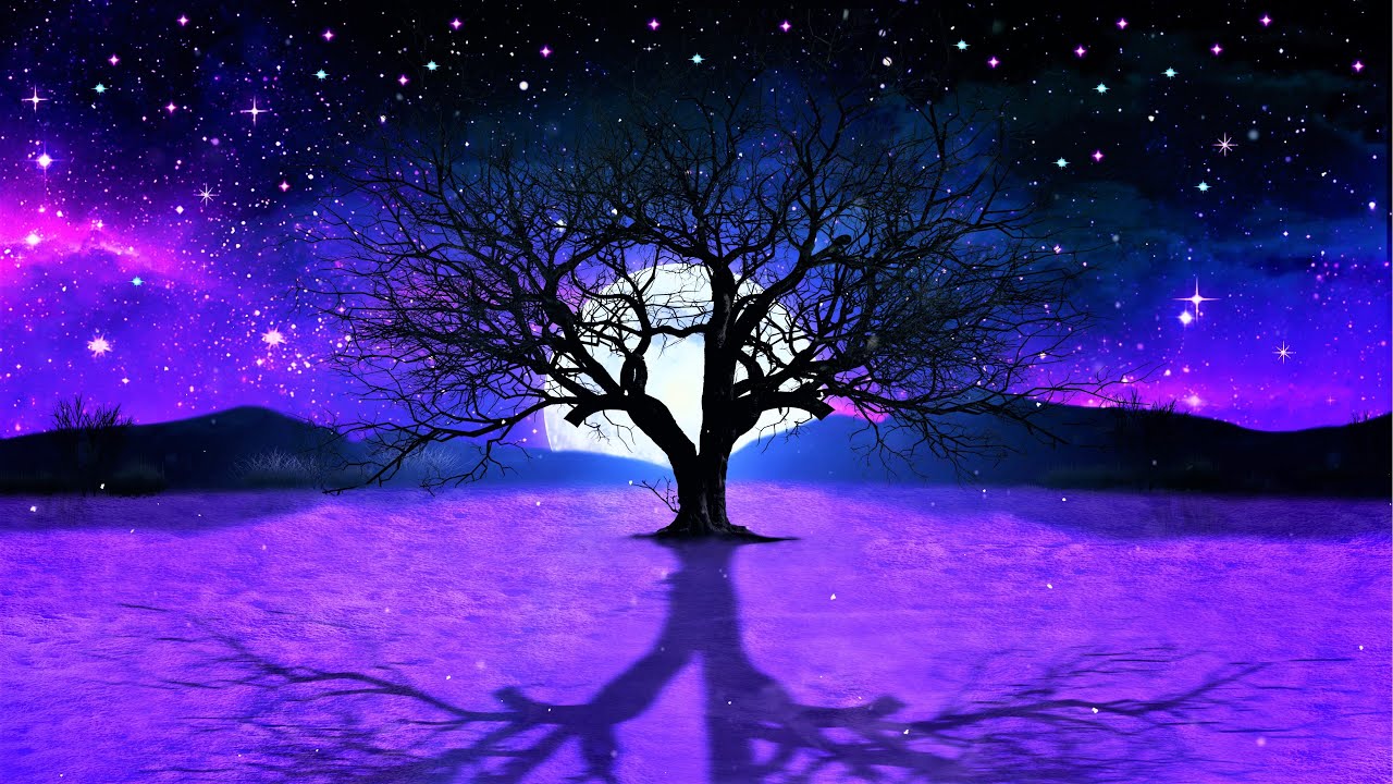 Peaceful Night 💜 Deep Calming Sleep Music ★ Fall Asleep Fast & Easy ...