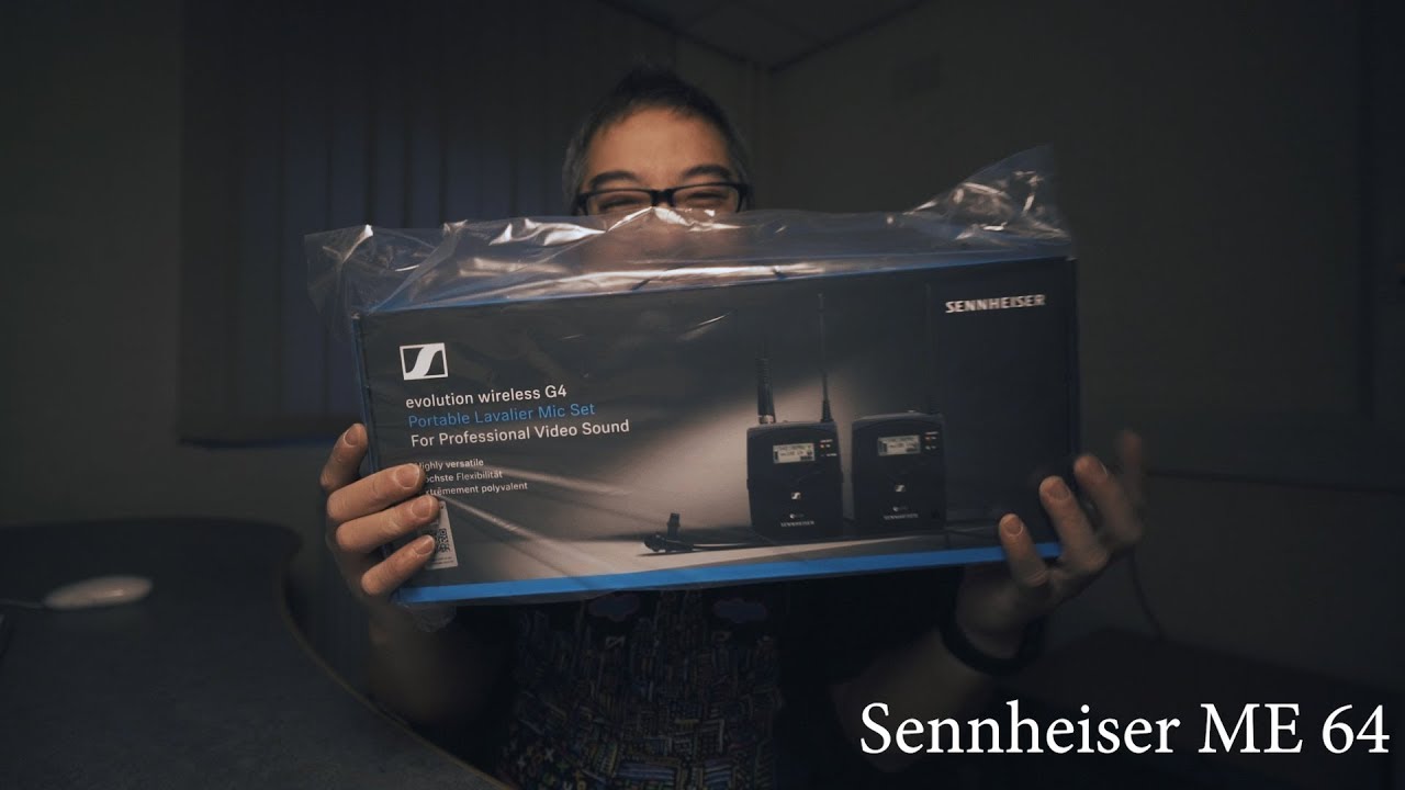 【韦找谁844】Sennheiser EWG4和Sanken COS-11D开箱 - YouTube