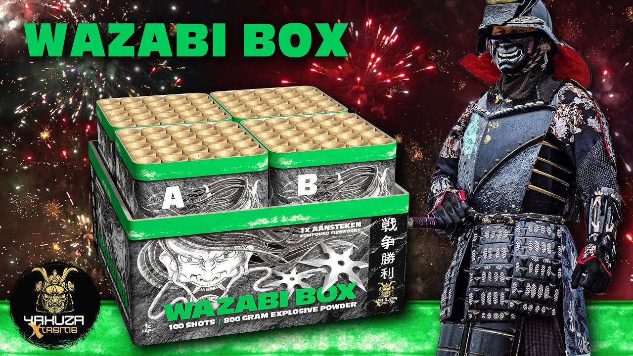 Wazabi box - Yakuza - Lesli Vuurwerk - YouTube