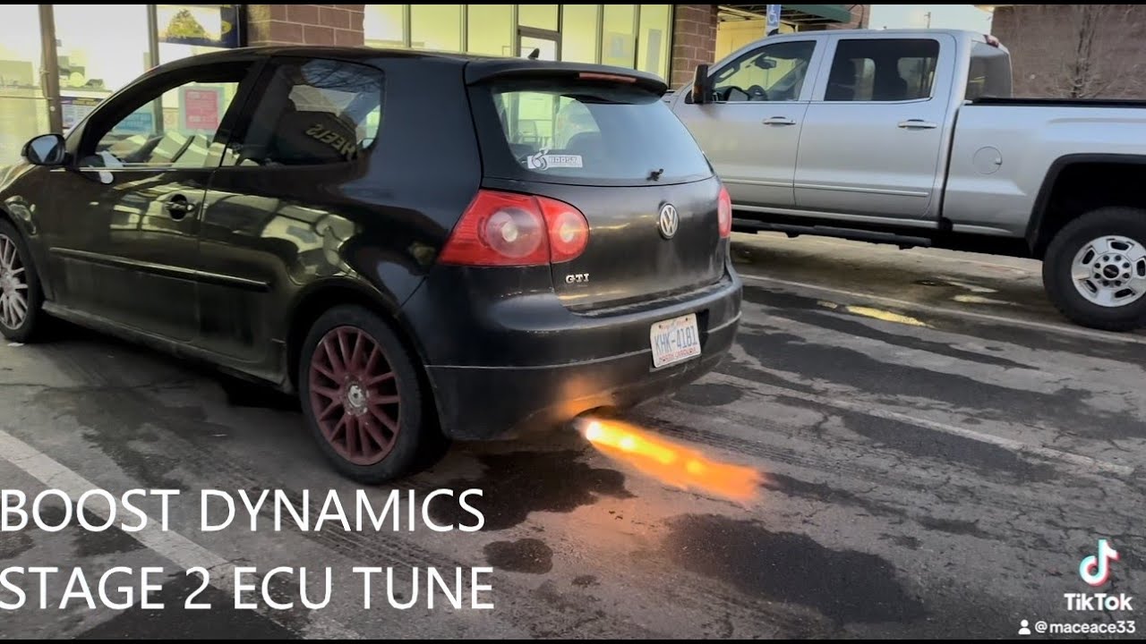 Boost Dynamics Stage 2 ECU Tune MKV GTI 2.0T - YouTube