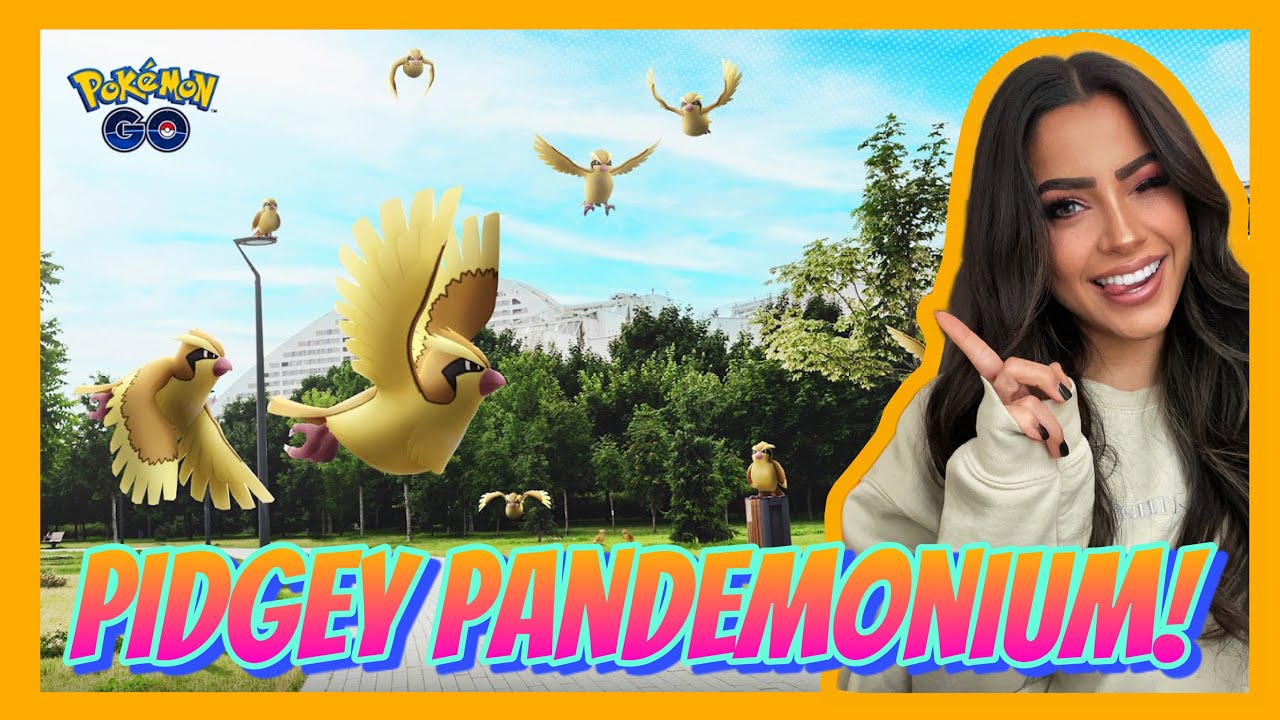 April FOWL'S Day Pidgey Pandemonium Event! | Pokemon Go - YouTube