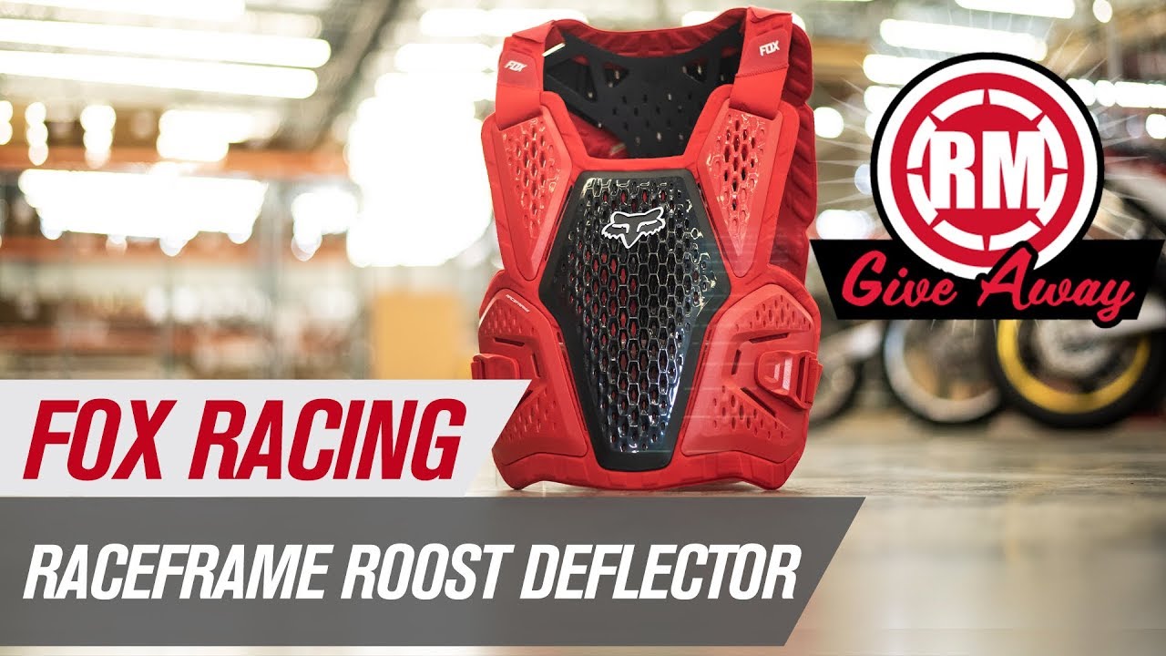2019 October Giveaway | Fox Racing Raceframe Roost Deflector - YouTube