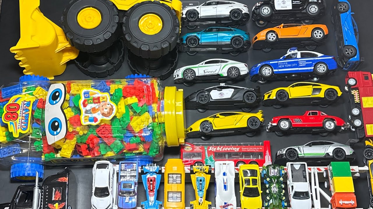 Satisfying Play With Cars Diecast Car Models Review From Floor - YouTube