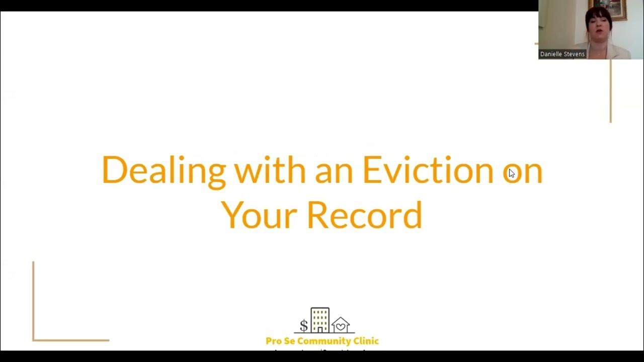 Dealing With An Eviction On Your Record YouTube dealing-with-an-eviction-on-your-record-youtube