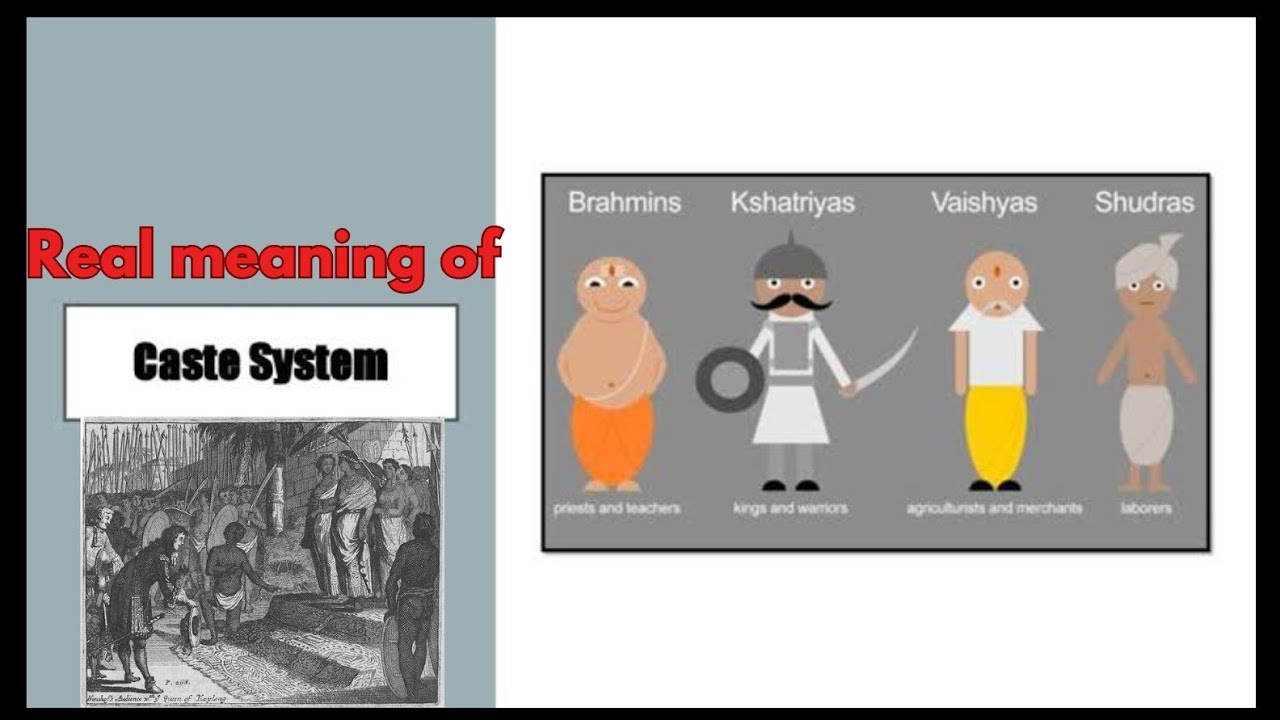 Real meaning of Caste system - YouTube