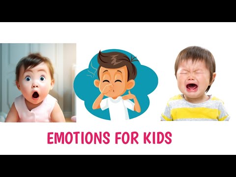 Emotions for Kids | Happy, Sad, Afraid, Shocked, Angry | English ...
