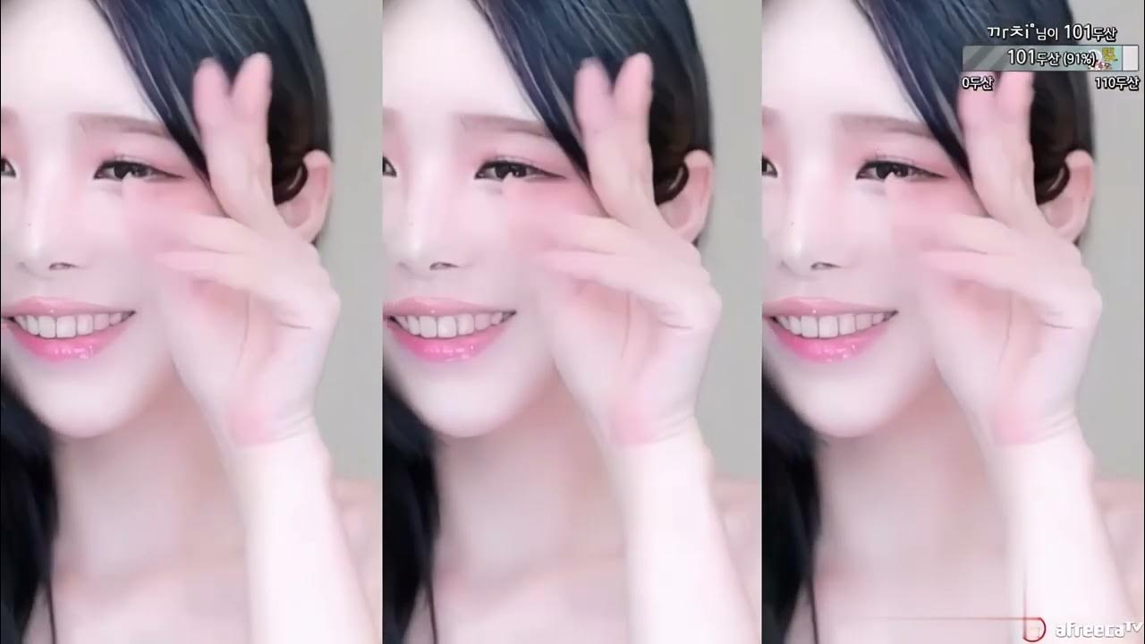 [4K60] AfreecaTV主播黑珍(黑晶)BJ햄찡直播视频舞蹈剪辑 - YouTube