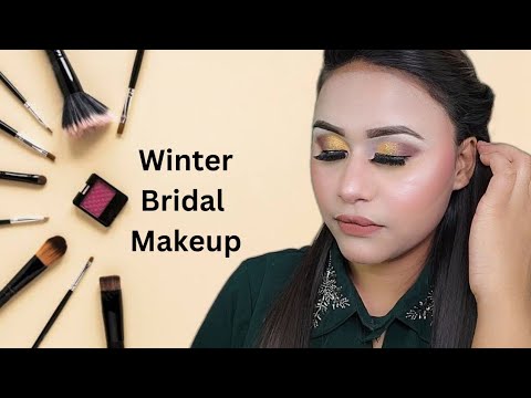 Winter Bridal Makeup 💄 Full Tutorial || Winter ️ Makeup Look ...