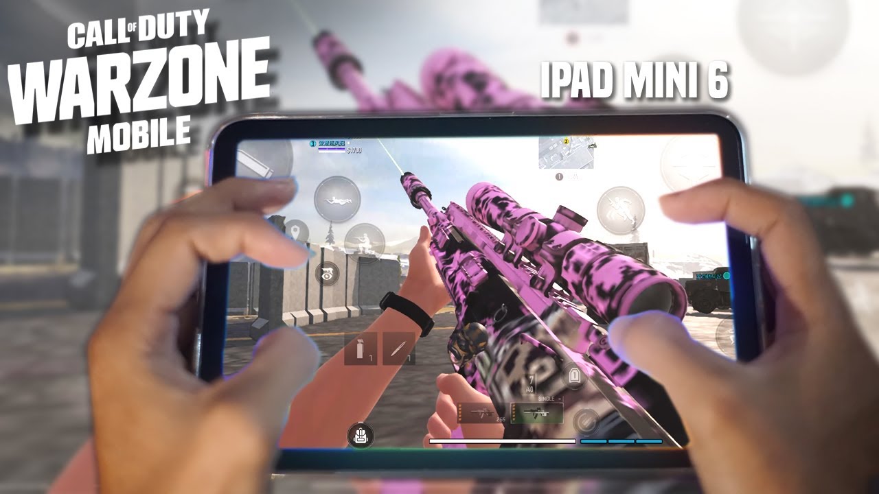 Call Of Duty: WARZONE MOBILE GAMEPLAY MAX GRAPHIC IPAD MINI 6 - YouTube