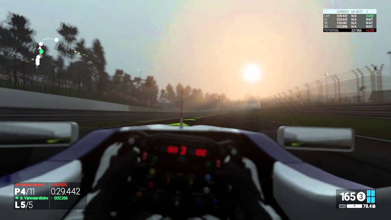 Project Cars Formula A Le Mans Cockpit View - YouTube