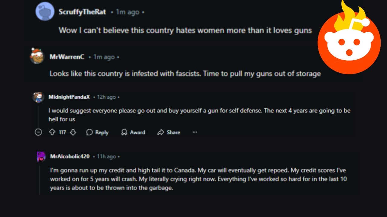 Reddit reacts! 2024 election reactions! - YouTube