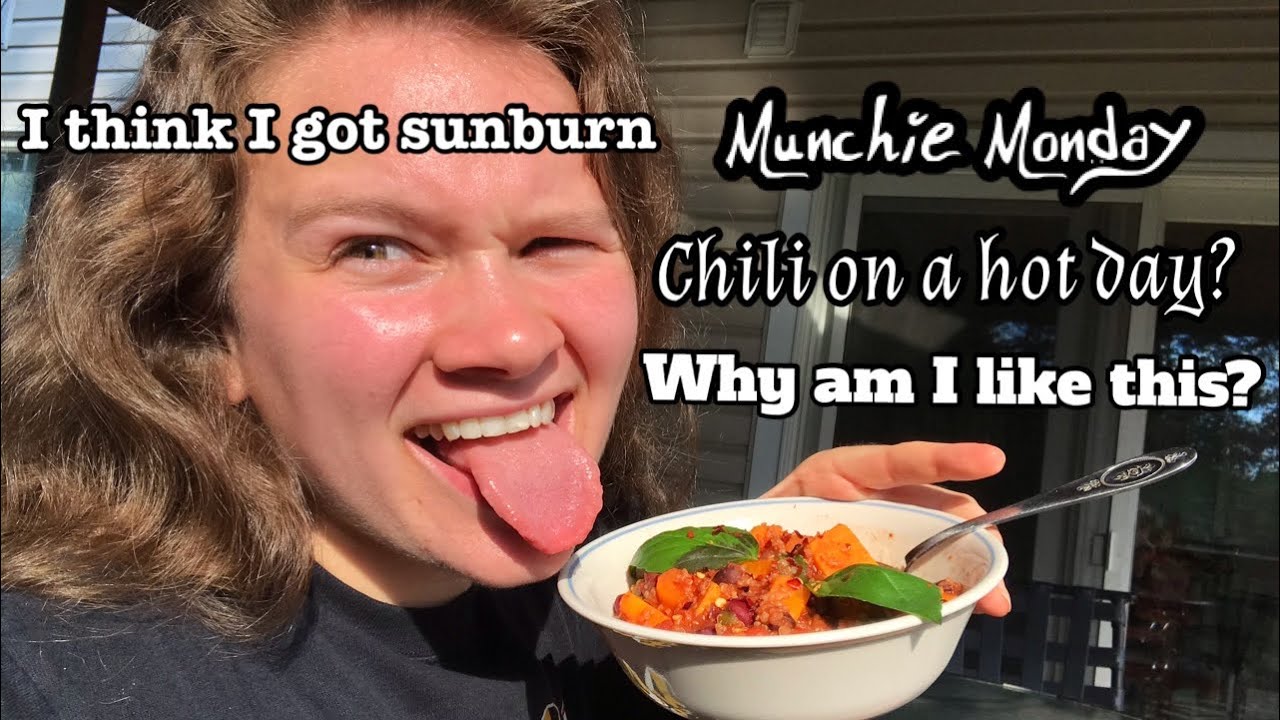 MUNCHIE MONDAY: Chili on a hot day, rants about Blue Jays - YouTube