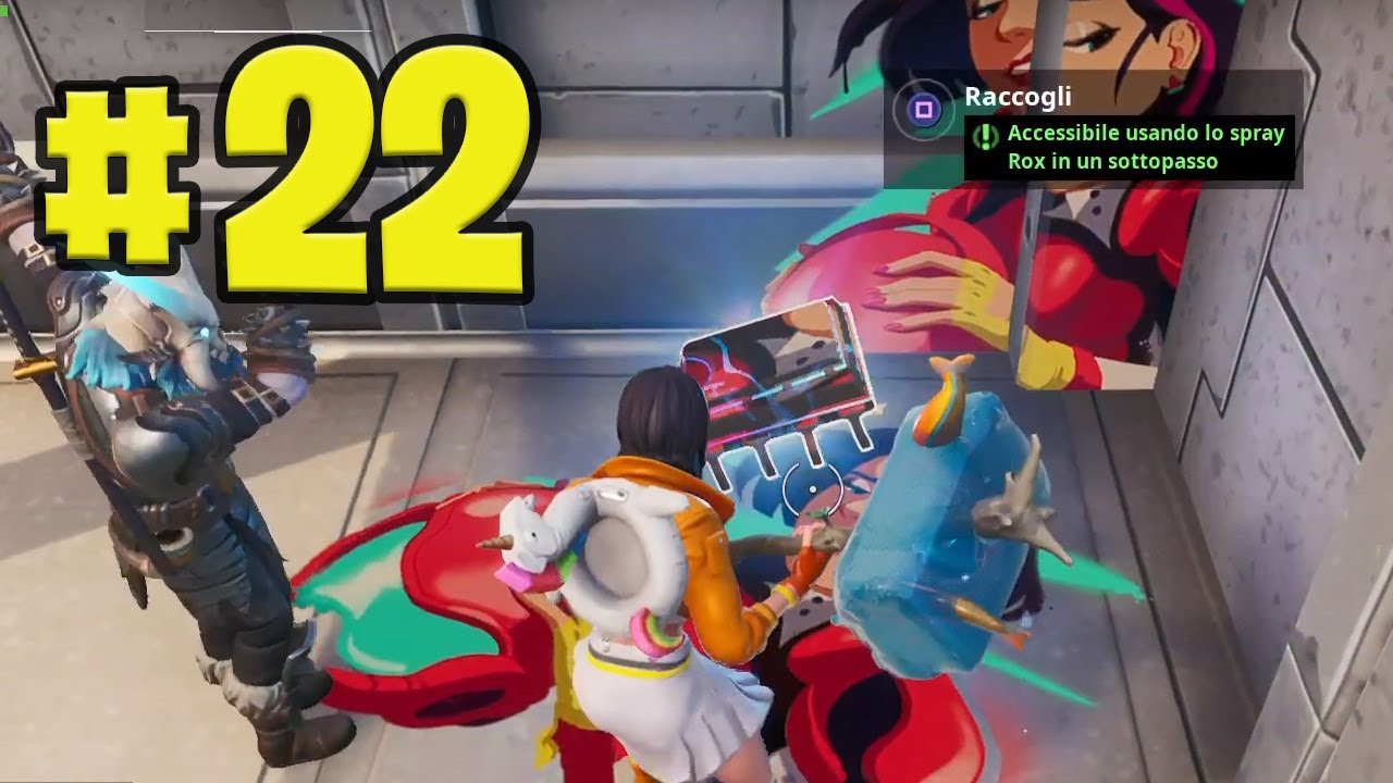Fortnite fortbyte #22 accessibile usando lo spray Rox in un sottopasso ...