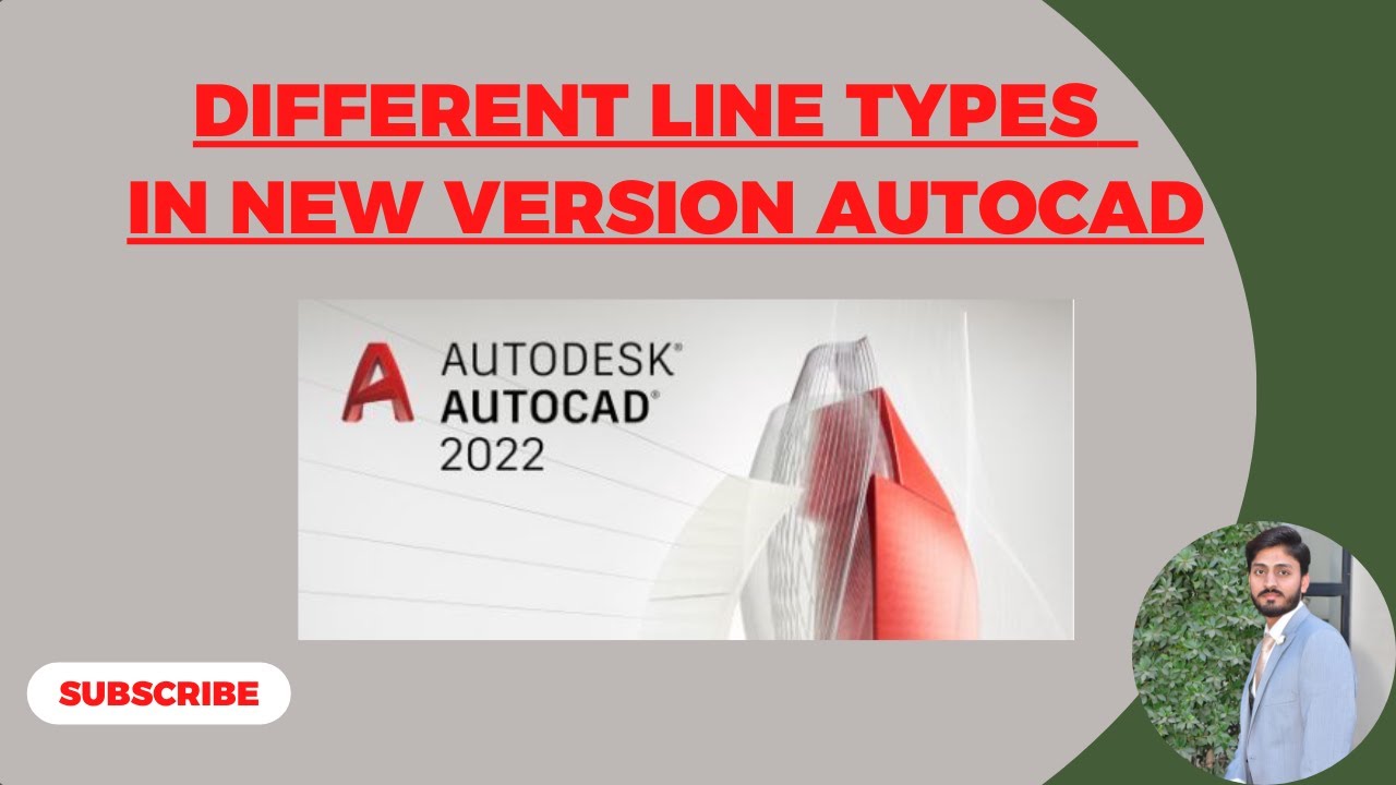 Line types in new version Autocad | Line settings in Autocad 2022 ...