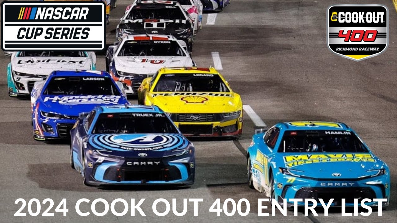 2024 Cook Out 400 Entry List - YouTube