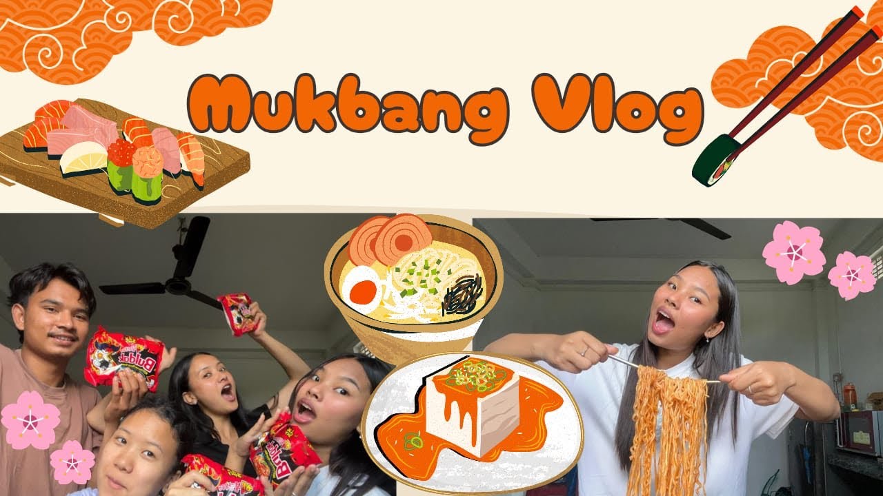 My first mukbang with my family|| Had so much fun🥰 - YouTube