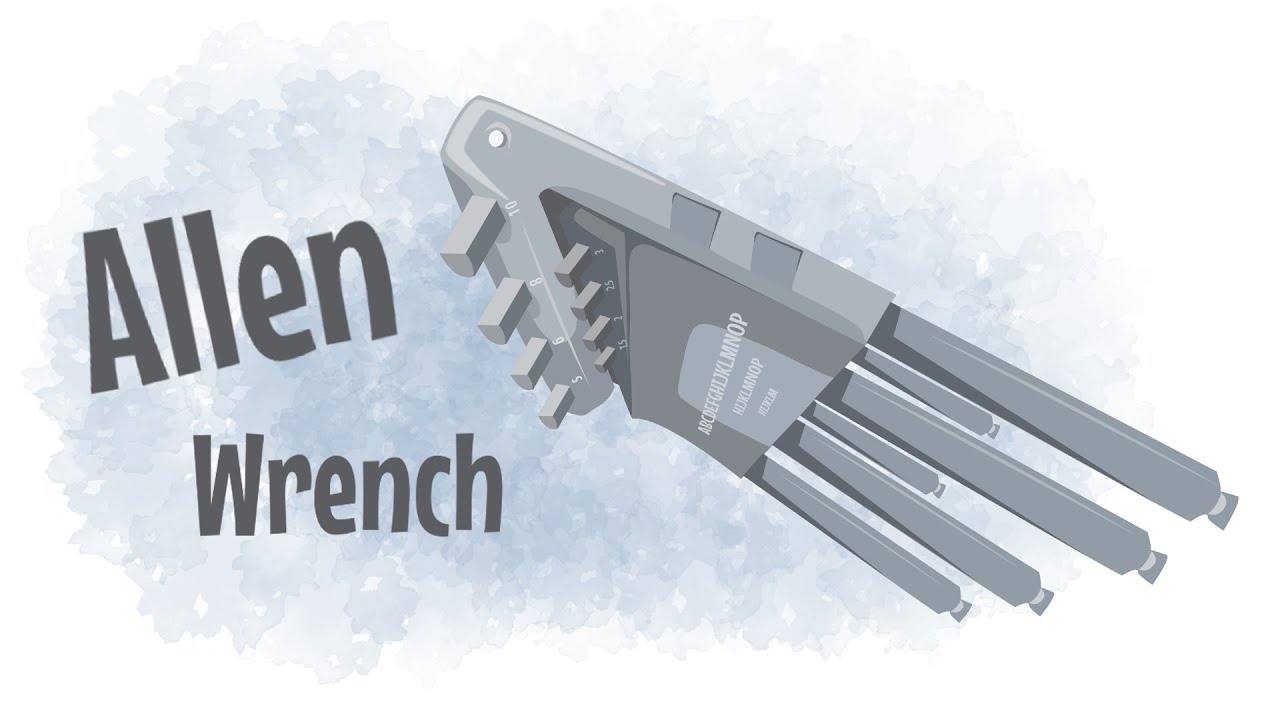 ประแจหกเหลี่ยม (Allen Wrench)/cartoon/drawing - YouTube