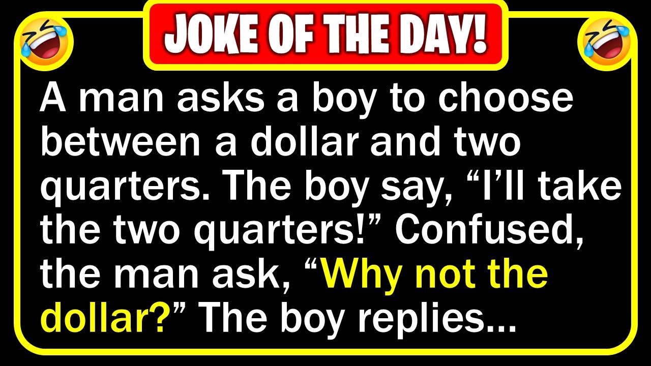 🤣 BEST JOKE OF THE DAY! - A young boy enters a barber shop...| Funny ...