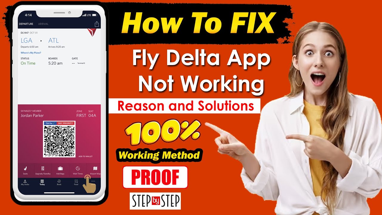 How to fix Fly Delta App Not Working : Delta App Not Working - New ...