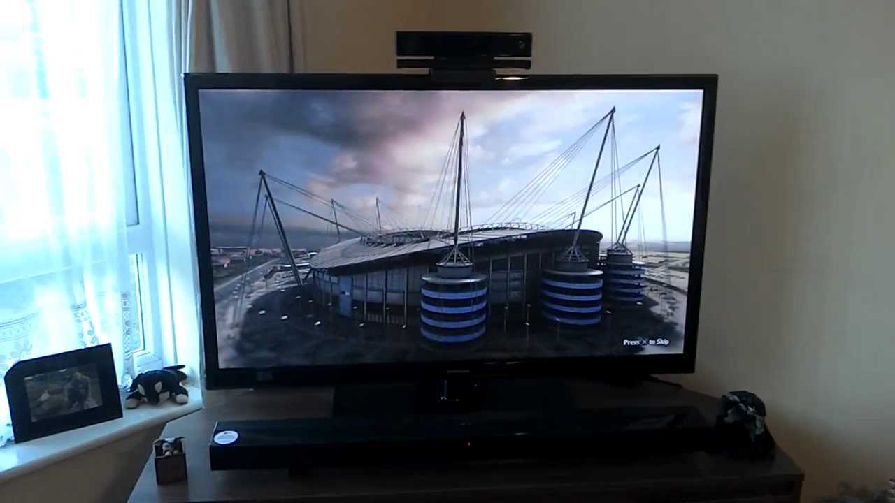 TV and Game setup. - YouTube