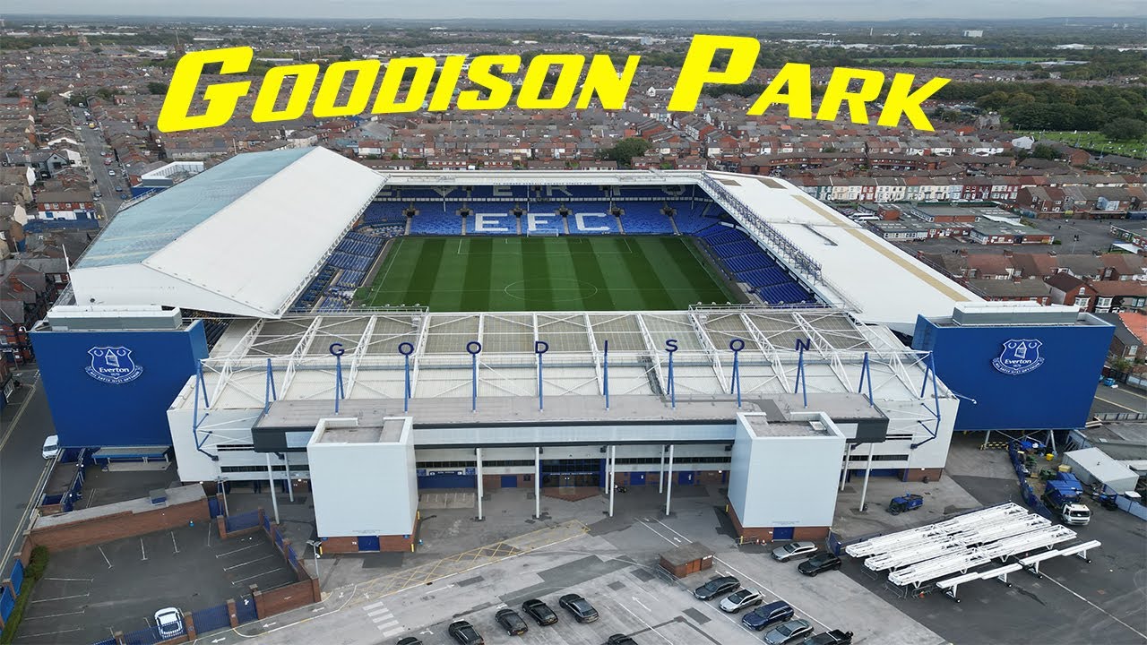 Goodison park, Home of Everton Football Club - YouTube