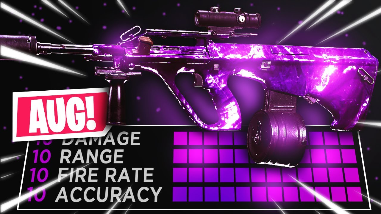 the NEW BROKEN "AUG" in WARZONE... 😱 (BEST AUG CLASS SETUP) - Cold War ...