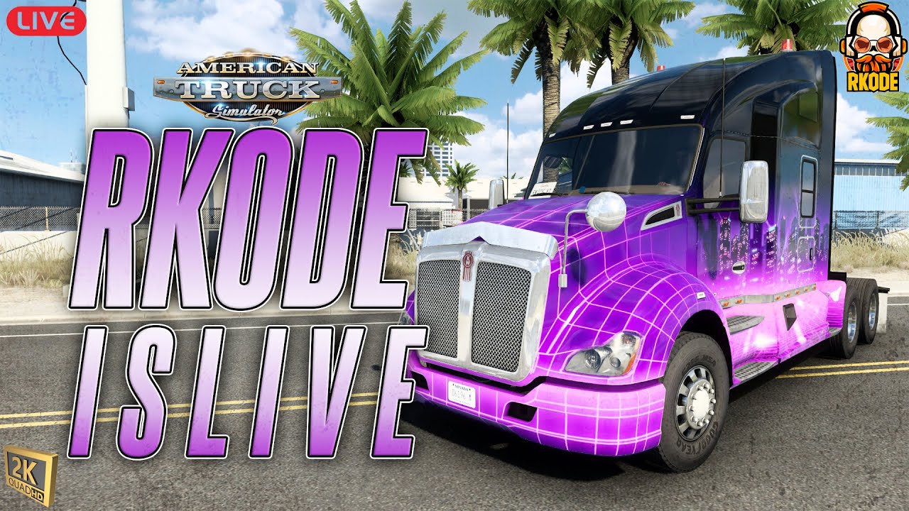 ATS Live | ATS Convoy | American Truck Simulator | Logitech G29 ...