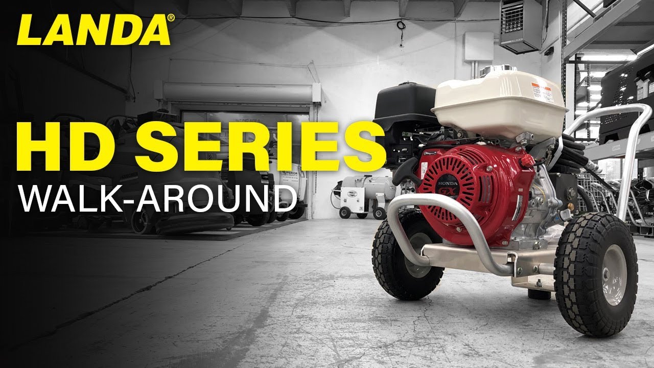 Landa HD Series Walk-Around with Greg of Superior Cleaning Equipment ...
