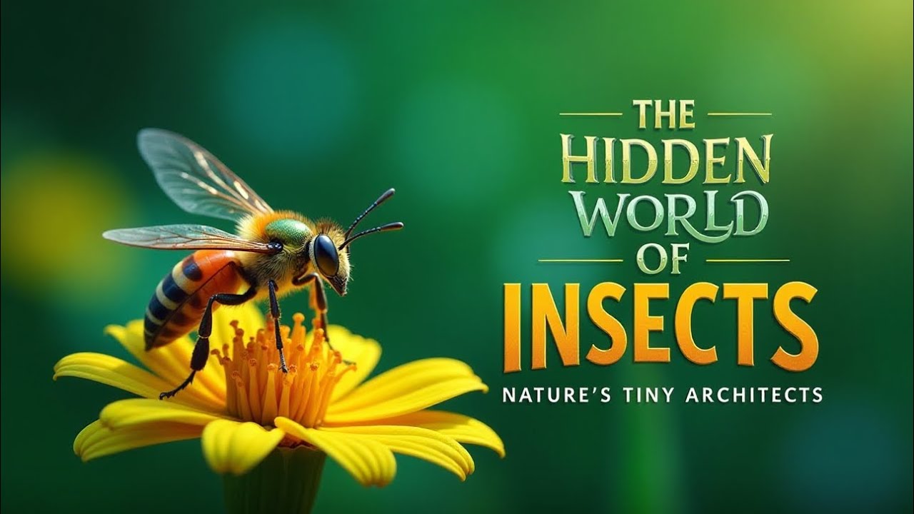 The Hidden World of Insects: Nature's Tiny Architects - YouTube