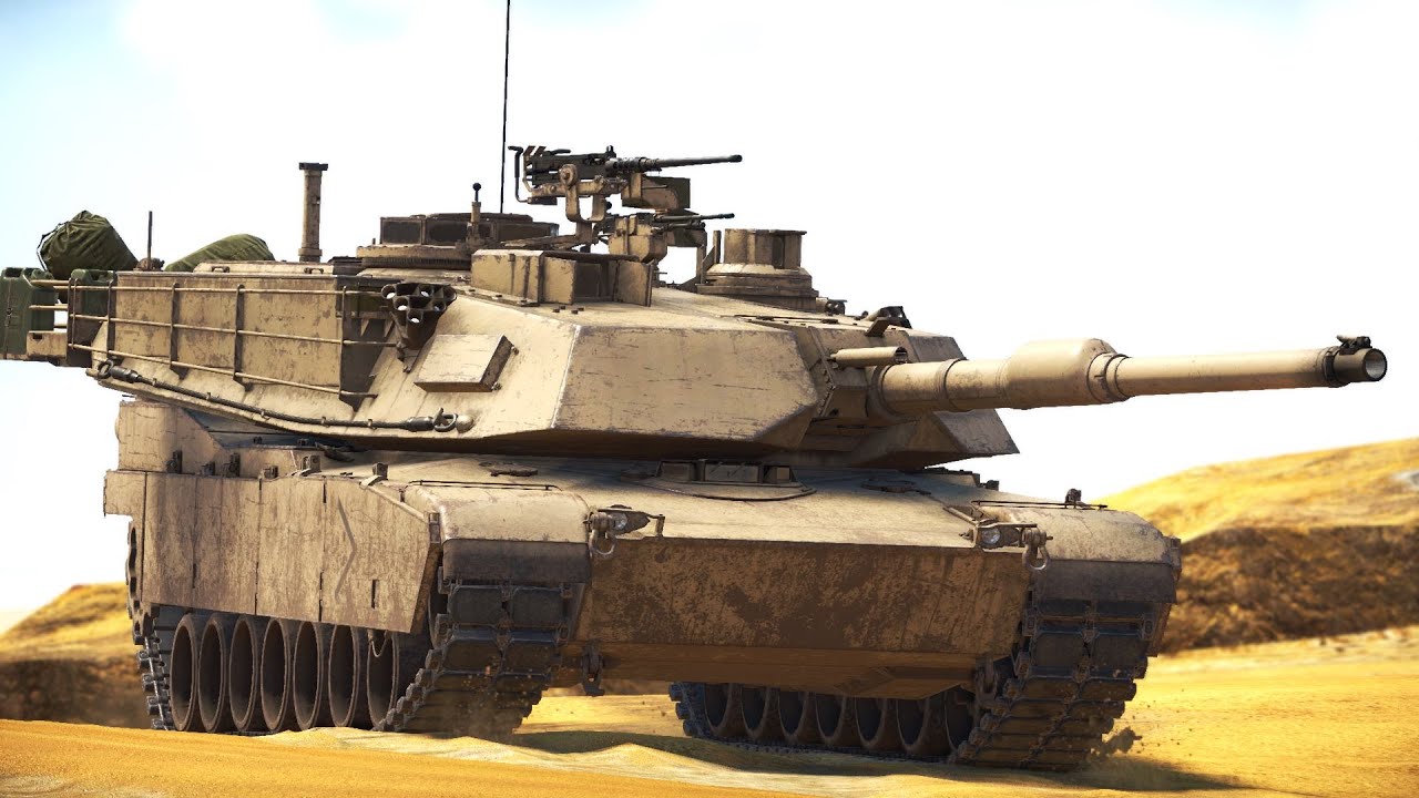 M1A2 Abrams & AH-64D Apache Gameplay || War Thunder - YouTube